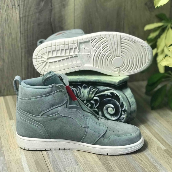 Nike | Shoes | Nike Air Jordan High Zip Mica Green Authentic | Poshmark